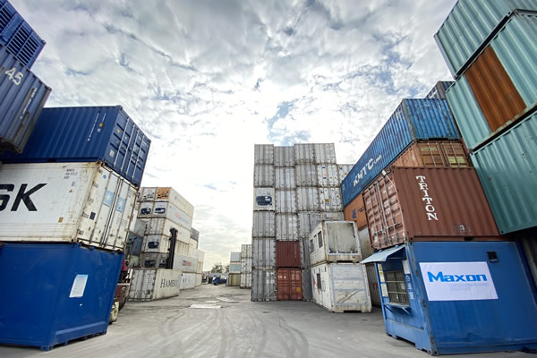 Sale of dry containers, special containers and logistics-Maxon C & T